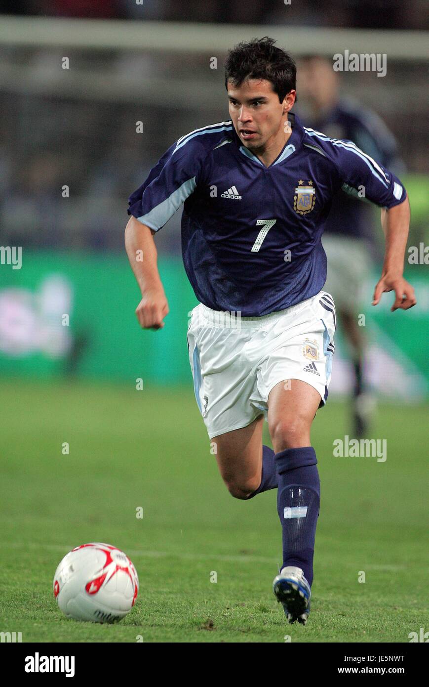JAVIER SAVIOLA ARGENTINA & BARCELONA STADE DE GENEVE SWITZERLAND 12 ...