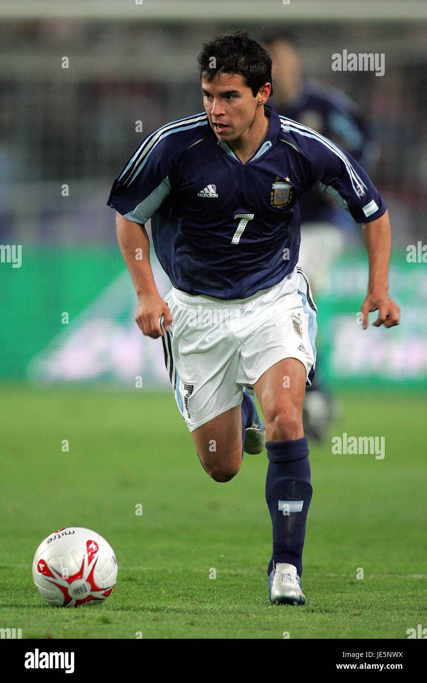 JAVIER SAVIOLA ARGENTINA & BARCELONA STADE DE GENEVE SWITZERLAND 12 ...