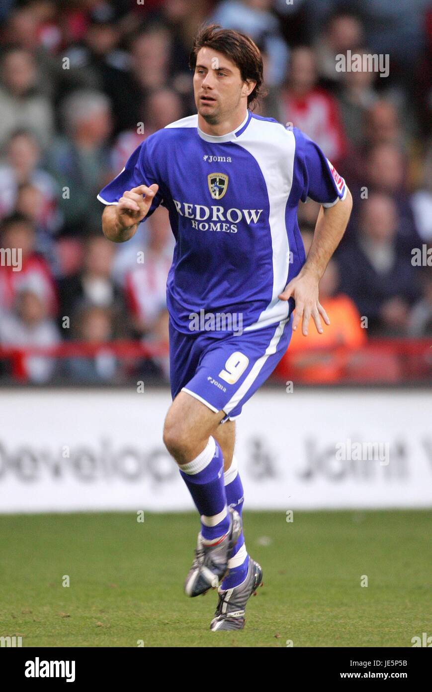 ALAN LEE CARDIFF CITY FC BRAMALL LANE SHEFFIELD ENGLAND 29 October 2005 ...