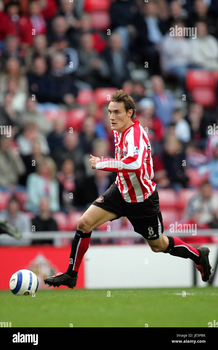 DEAN WHITEHEAD SUNDERLAND FC STADIUM OF LIGHT SUNDERLAND ENGLAND 29 ...