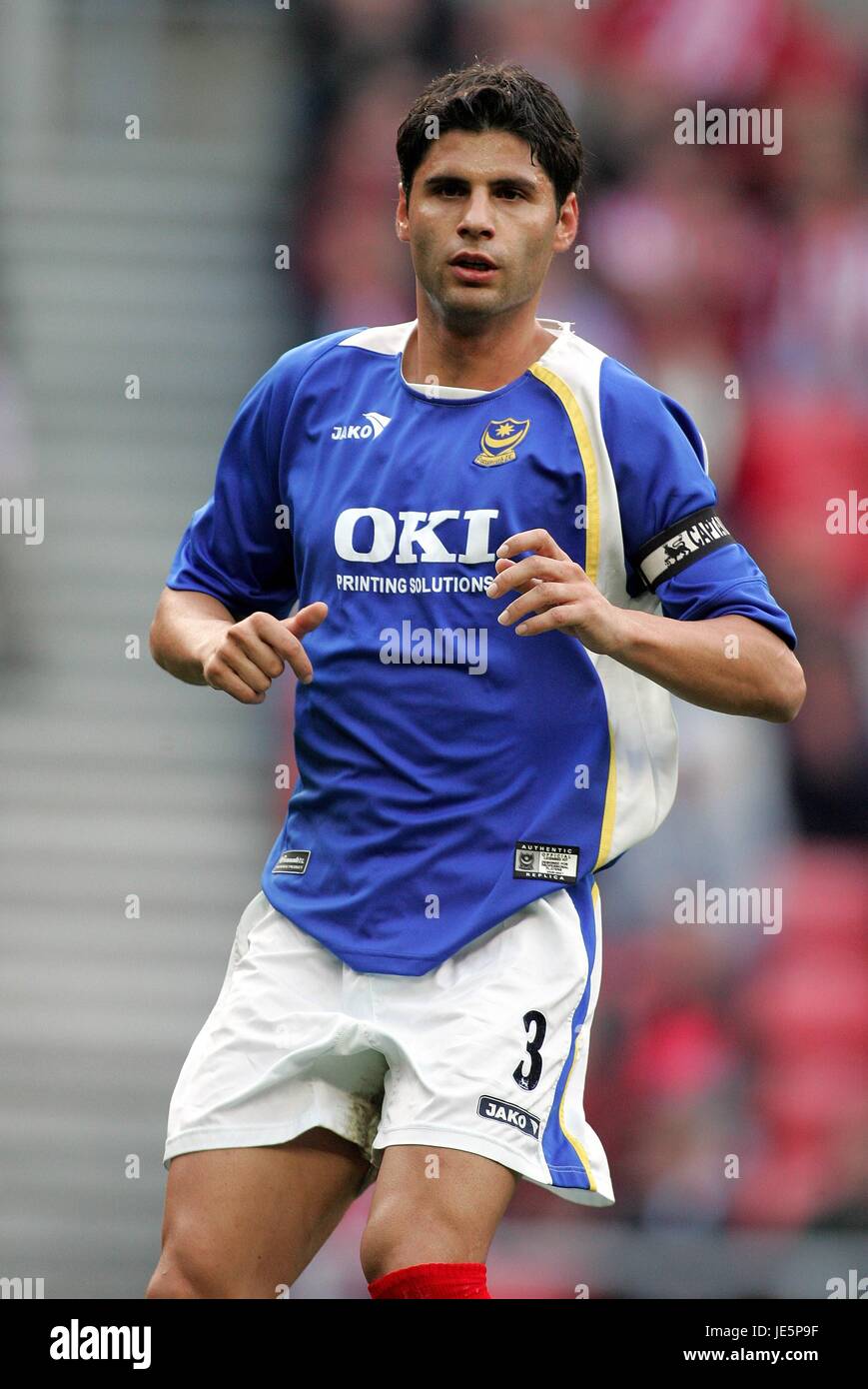 DEJAN STEFANOVIC PORTSMOUTH FC STADIUM OF LIGHT SUNDERLAND ENGLAND 29 ...