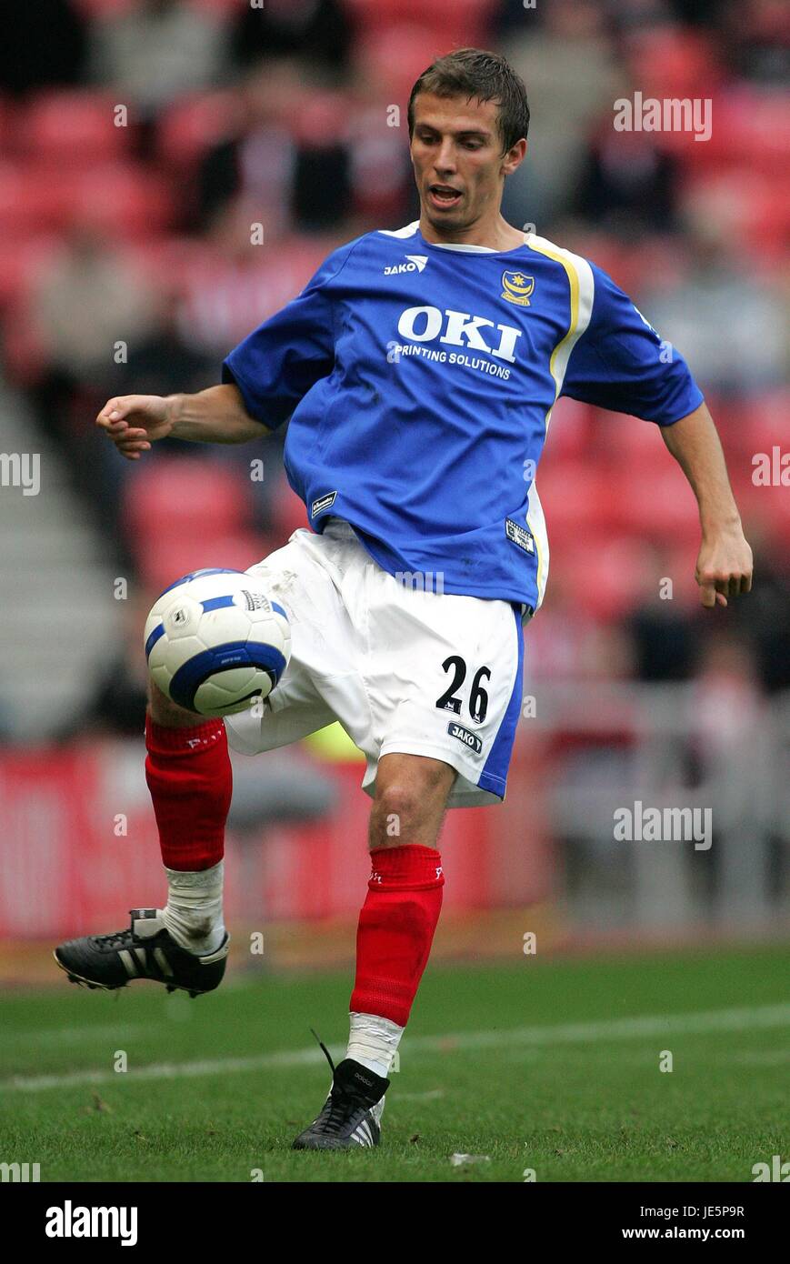 GARY O'NEIL PORTSMOUTH FC STADIUM OF LIGHT SUNDERLAND ENGLAND 29 ...