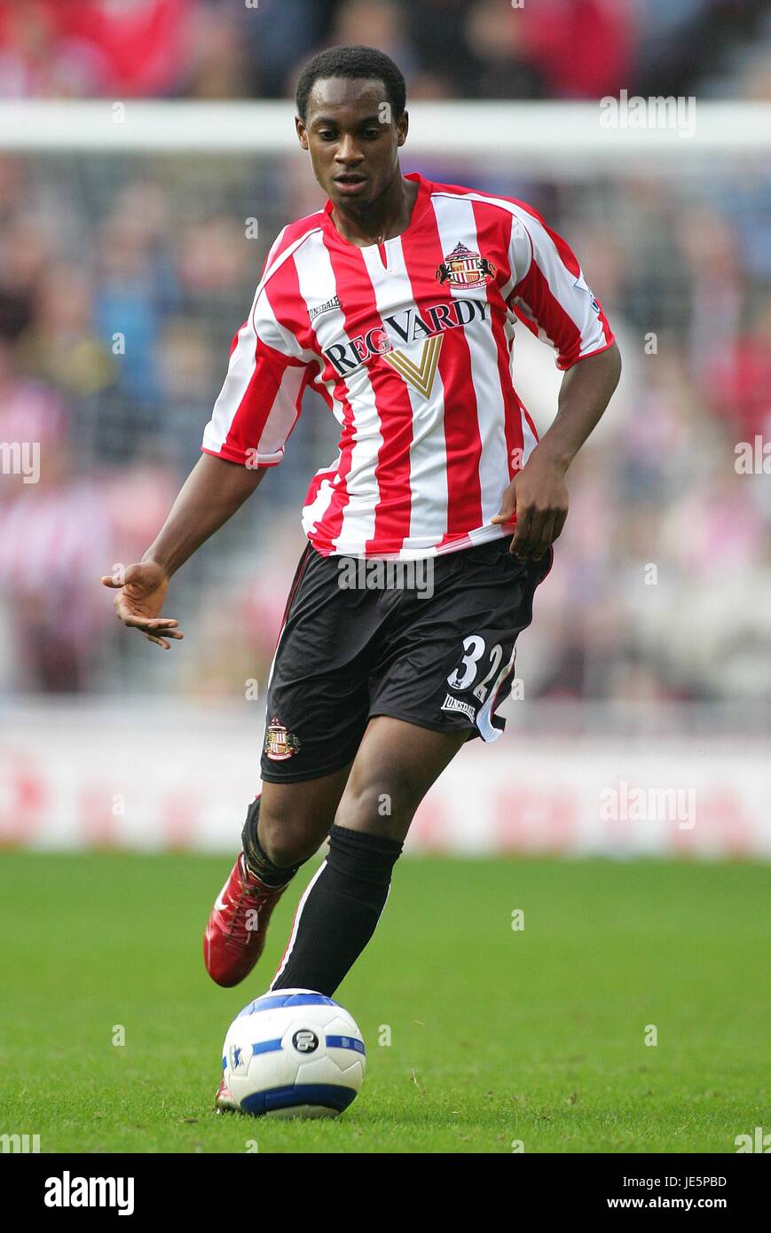 JUSTIN HOYTE SUNDERLAND FC STADIUM OF LIGHT SUNDERLAND ENGLAND 29 ...