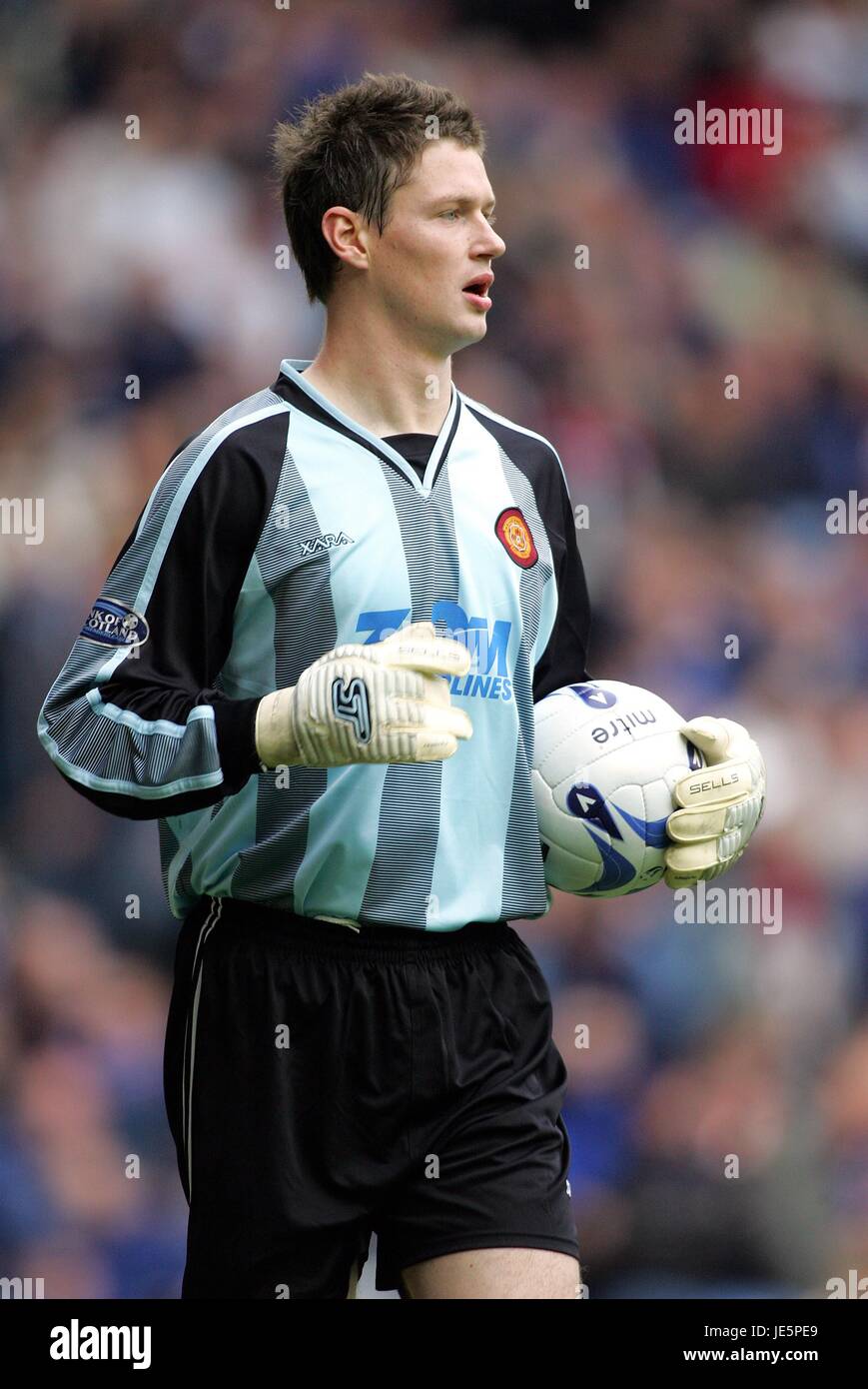 GRAEME SMITH MOTHERWELL FC IBROX STADIUM GLASGOW SCOTLAND 22 October ...
