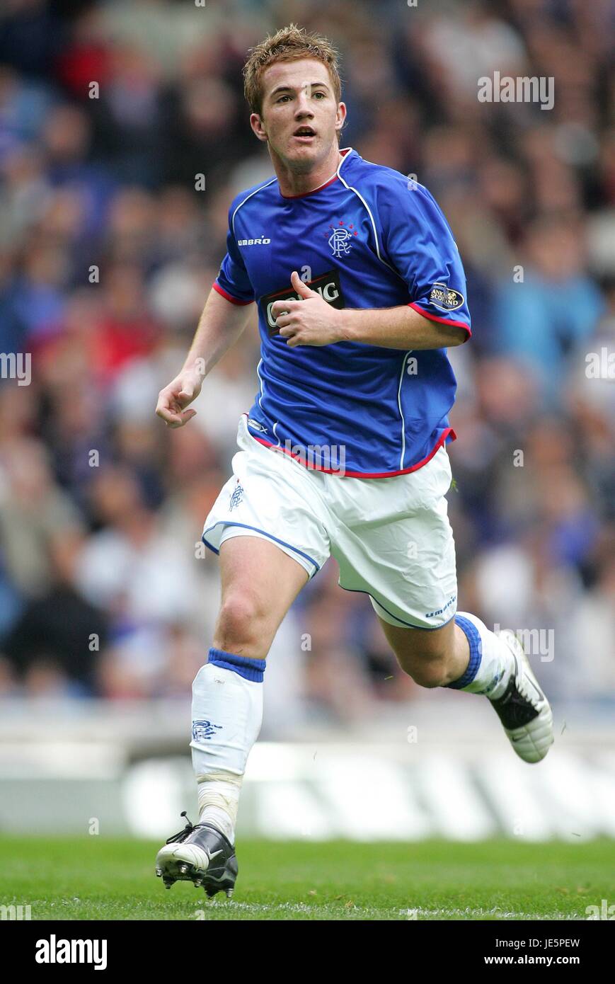 ROSS MCCORMACK GLASGOW RANGERS FC IBROX STADIUM GLASGOW SCOTLAND 22 ...