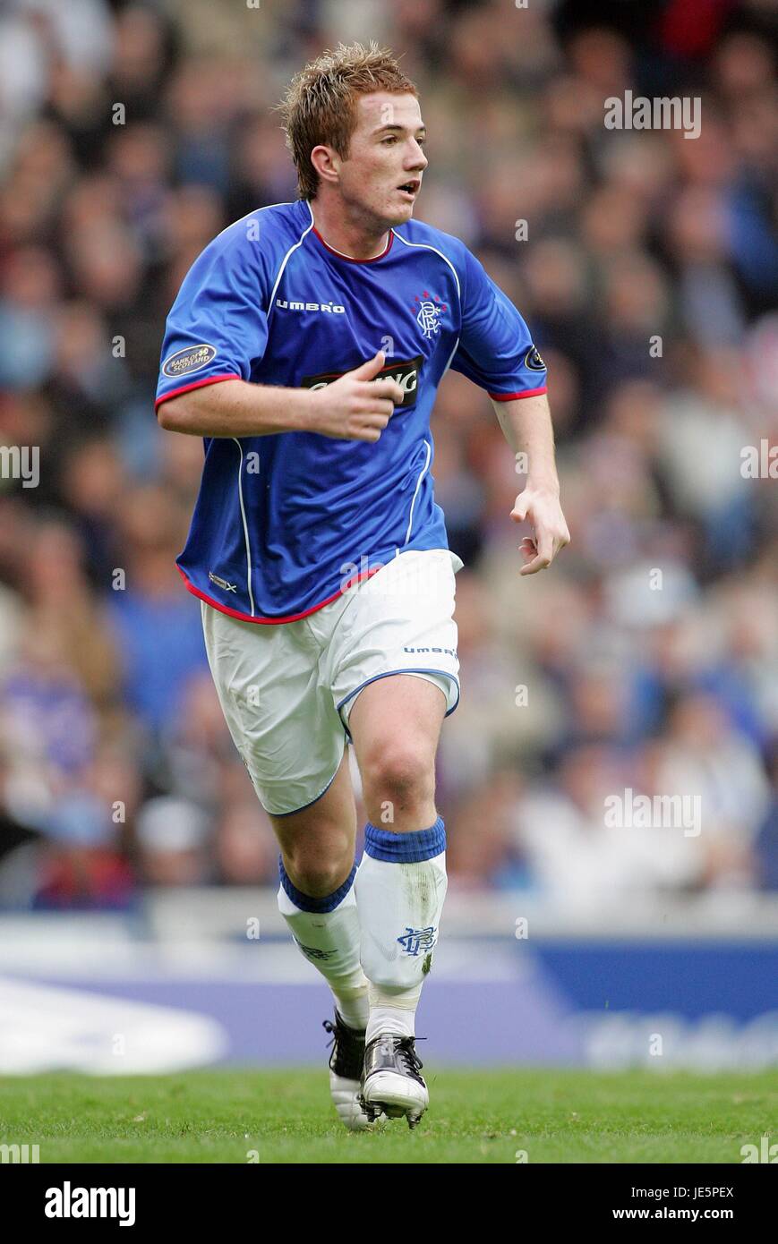 ROSS MCCORMACK GLASGOW RANGERS FC IBROX STADIUM GLASGOW SCOTLAND 22 ...