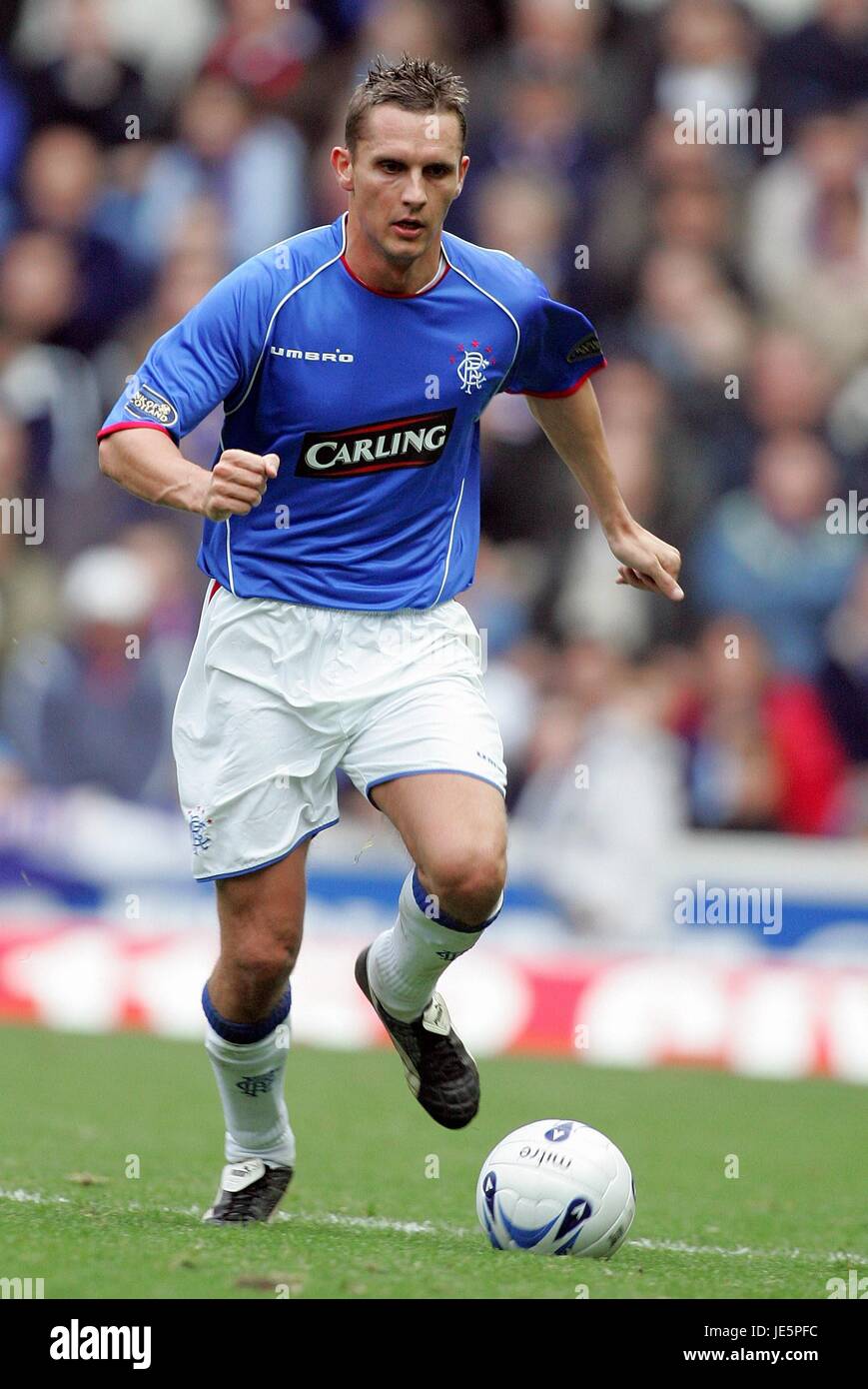 PETER LOVENKRANDS GLASGOW RANGERS FC IBROX STADIUM GLASGOW SCOTLAND 22 ...