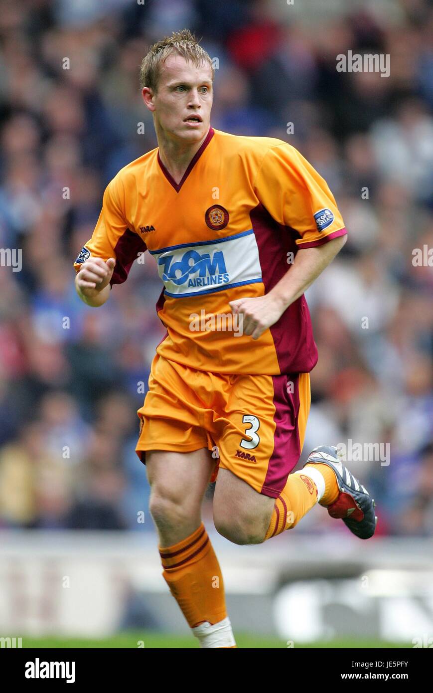 STEVEN HAMMELL MOTHERWELL FC IBROX STADIUM GLASGOW SCOTLAND 22 October ...