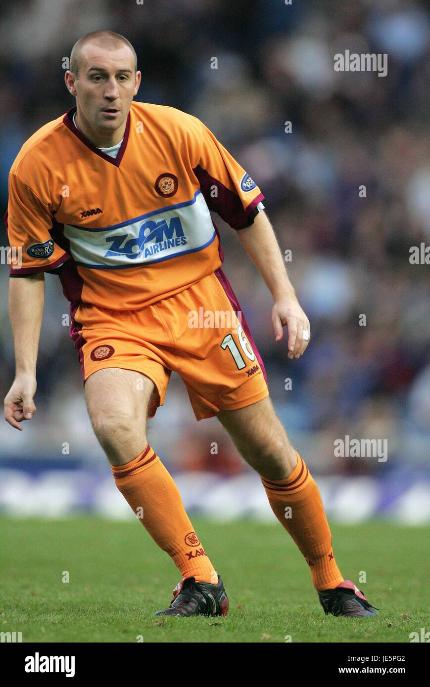 JIM HAMILTON MOTHERWELL FC IBROX STADIUM GLASGOW SCOTLAND 22 October ...