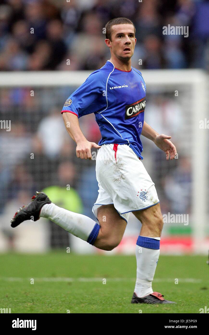 BARRY FERGUSON GLASGOW RANGERS FC IBROX STADIUM GLASGOW SCOTLAND 22 ...