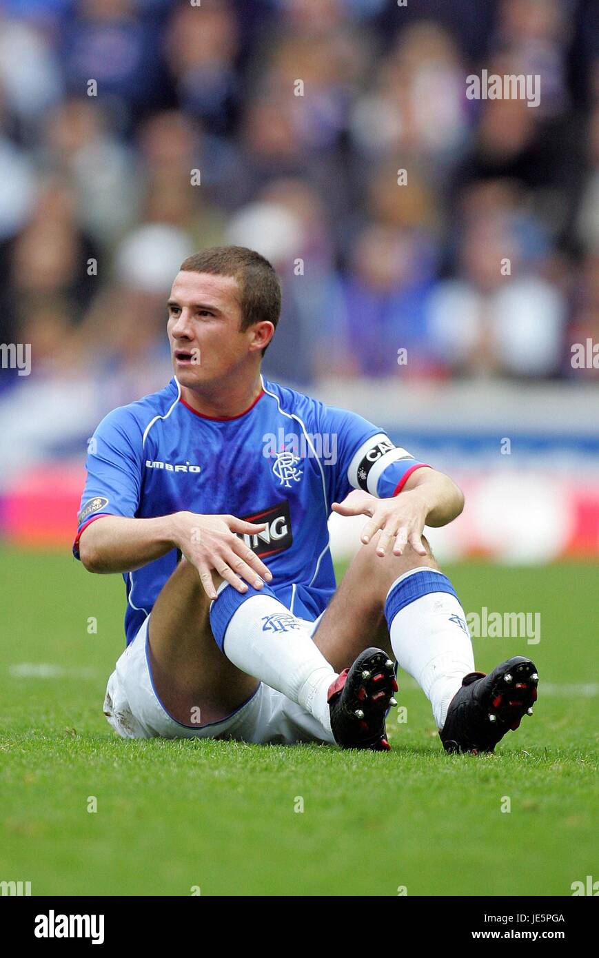 BARRY FERGUSON GLASGOW RANGERS FC IBROX STADIUM GLASGOW SCOTLAND 22 ...