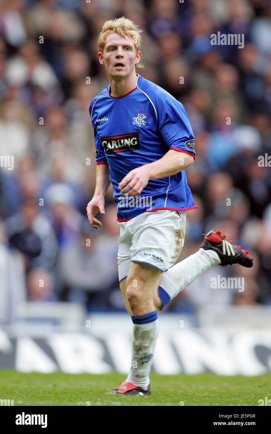 CHRIS BURKE GLASGOW RANGERS FC IBROX STADIUM GLASGOW SCOTLAND 22 ...