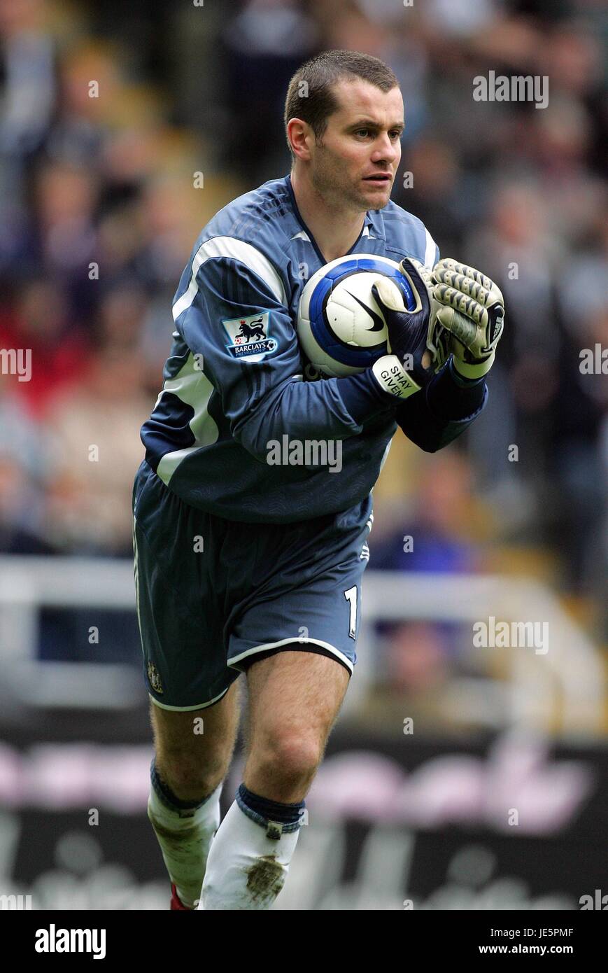 SHAY GIVEN NEWCASTLE UNITED FC ST JAMES PARK NEWCASTLE ENGLAND 23 ...