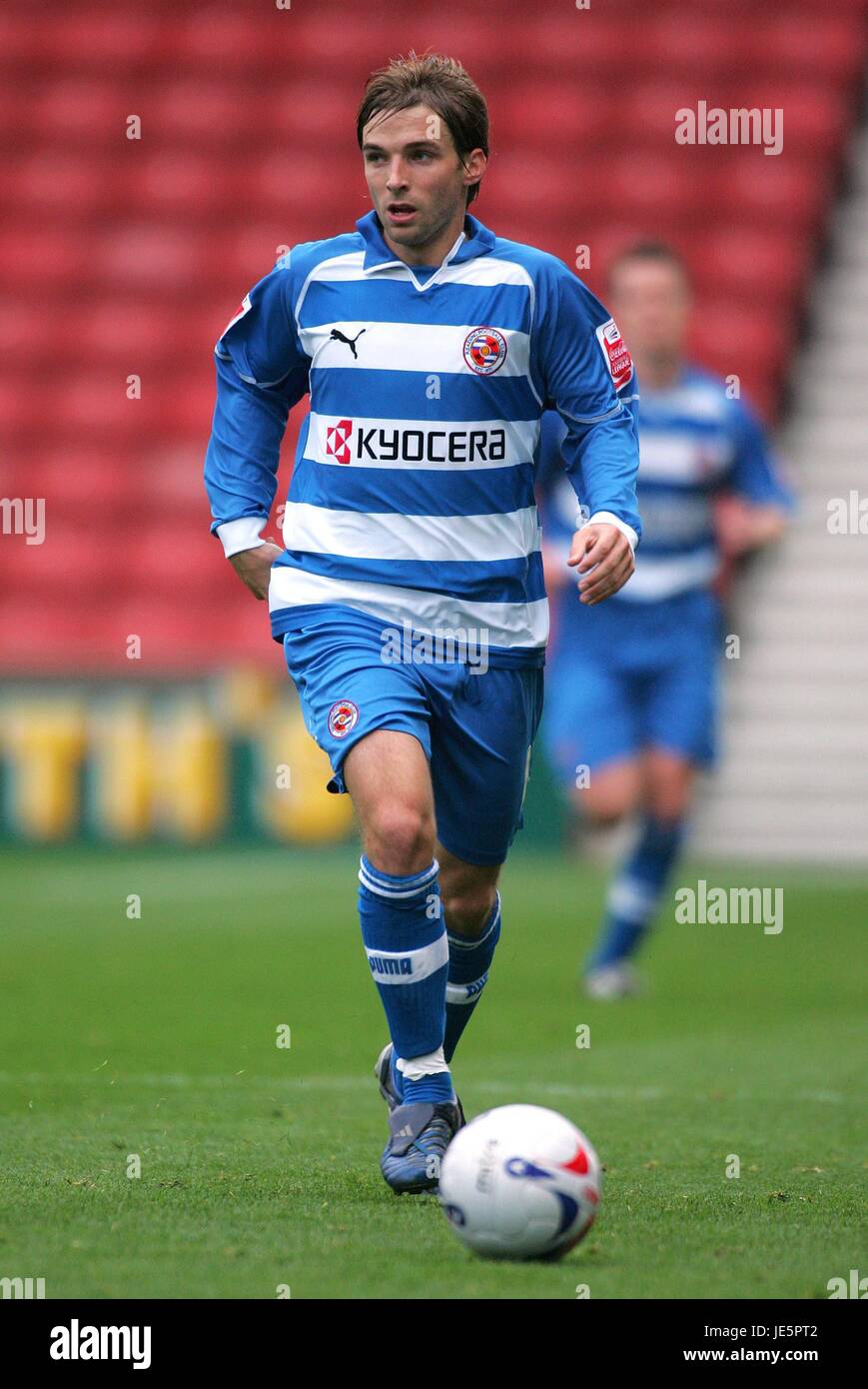 BOBBY CONVEY READING FC BRITANNIA STADIUM STOKE ENGLAND 22 October 2005 ...