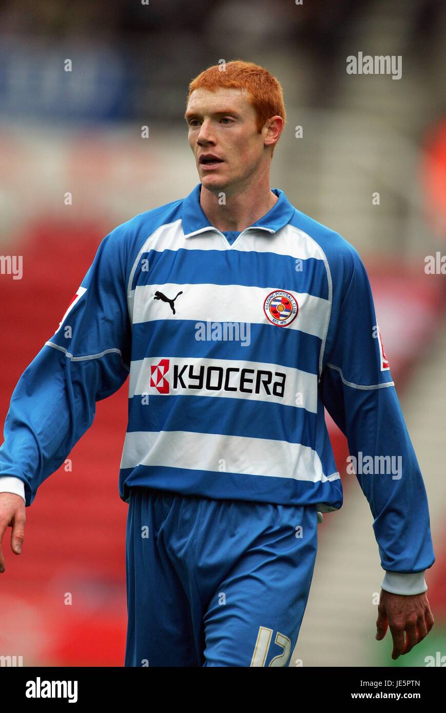 DAVE KITSON READING FC BRITANNIA STADIUM STOKE ENGLAND 22 October 2005 ...