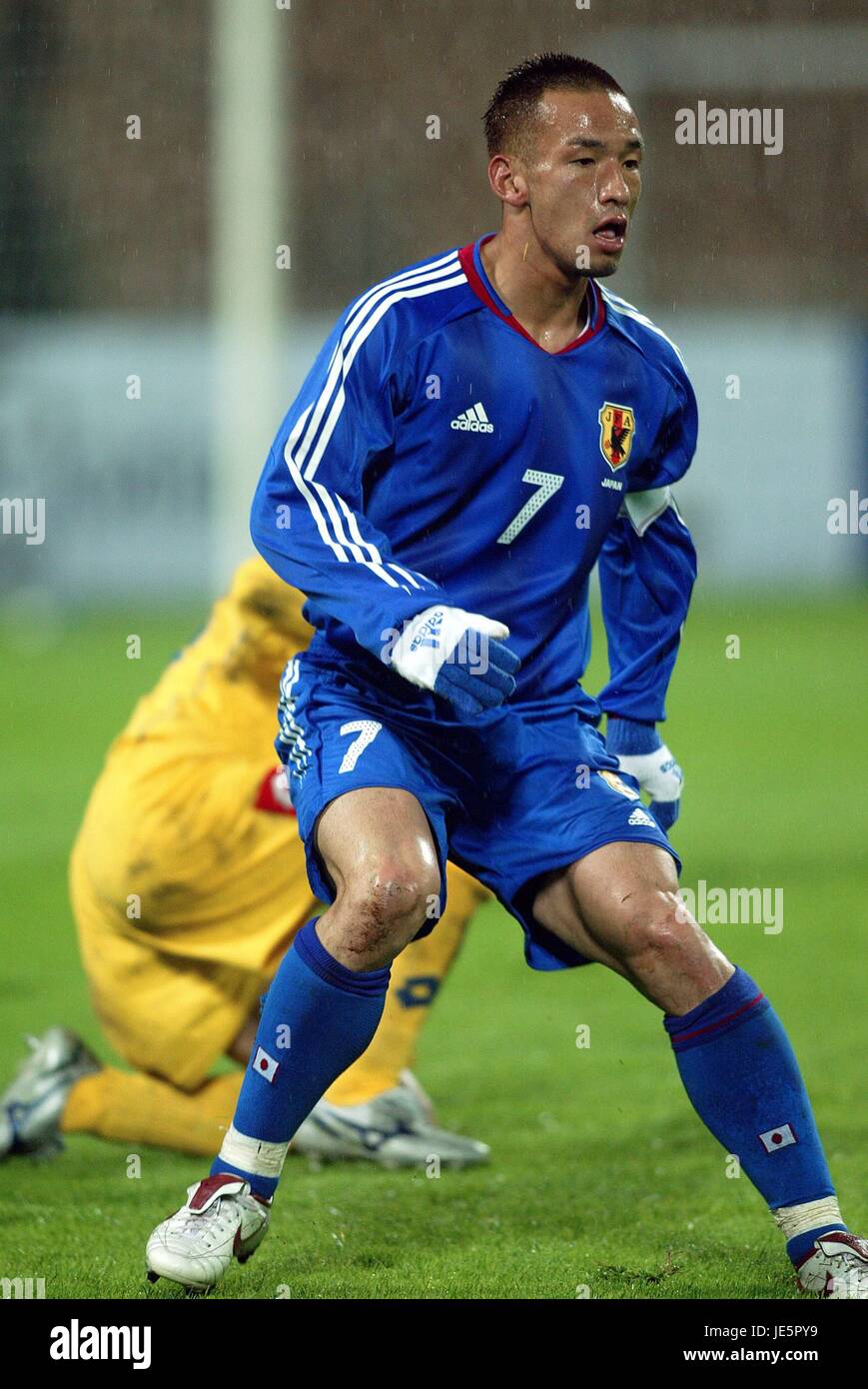 HIDETOSHI NAKATA JAPAN & BOLTON WANDERERS FC RESPUBLIKANSKYI STADIUM ...