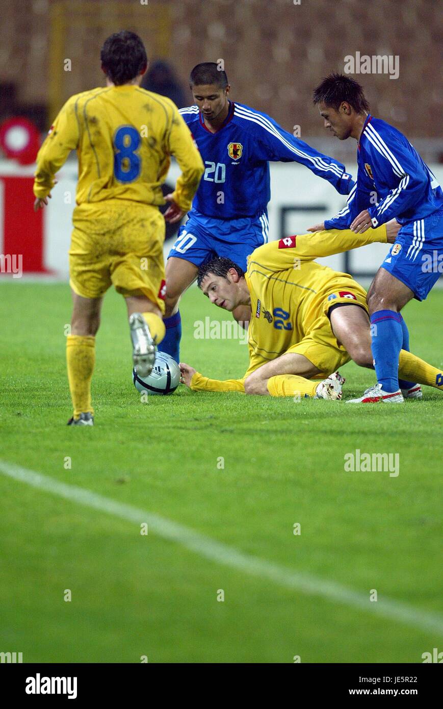 KEISUKE TSUBOI OLEKSLY BIELIK UKRAINE V JAPAN RESPUBLIKANSKYI STADIUM ...