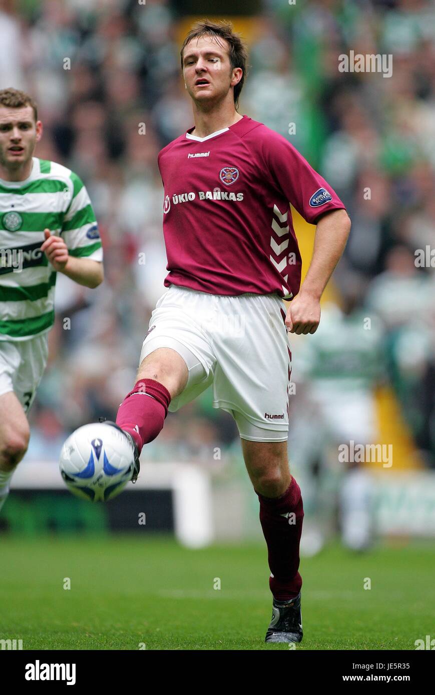 ANDY WEBSTER HEART OF MIDLOTHIAN FC PARK HEAD STADIUM CELTIC PARK ...