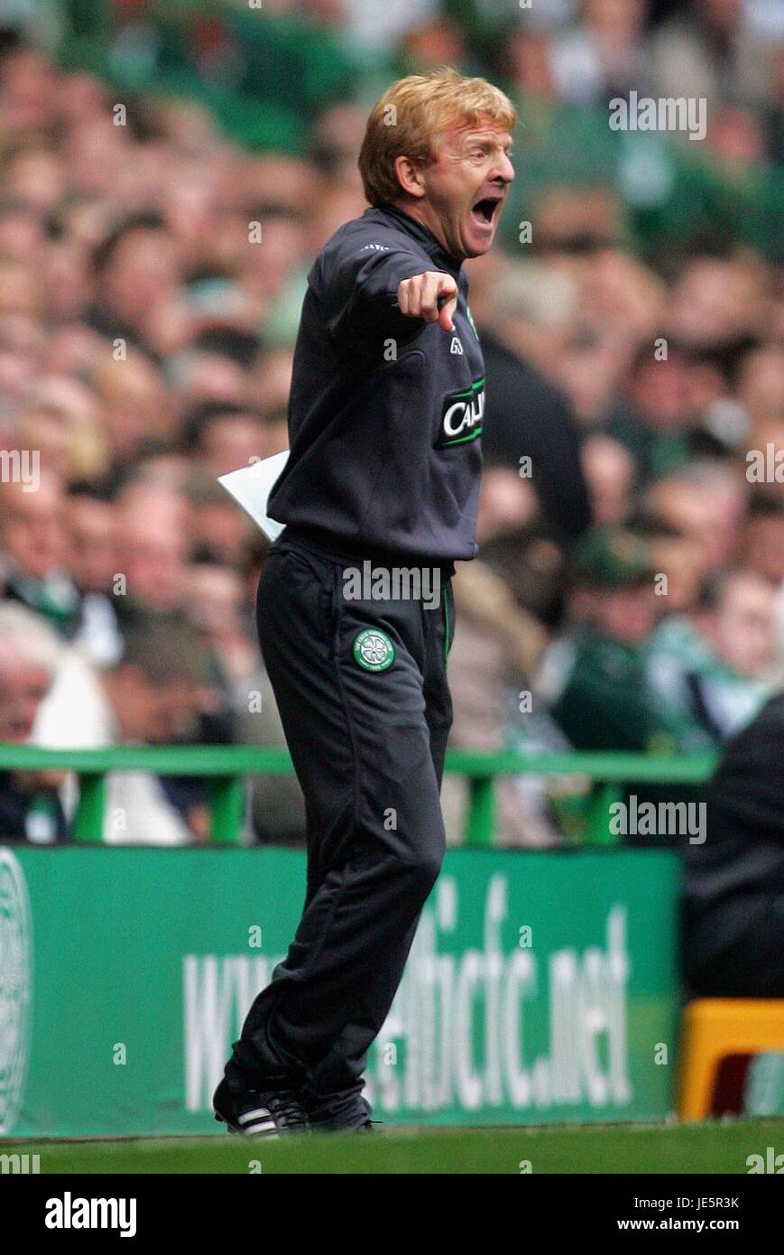 GORDON STRACHAN GLASGOW CELTIC FC PARK HEAD STADIUM CELTIC PARK GLASGOW ...