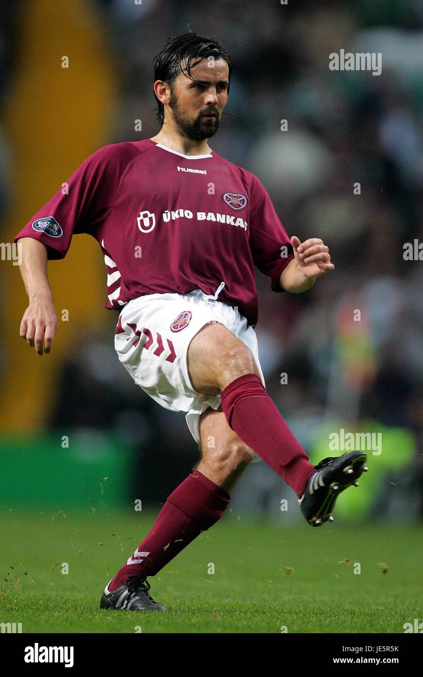PAUL HARTLEY HEART OF MIDLOTHIAN FC PARK HEAD STADIUM CELTIC PARK ...