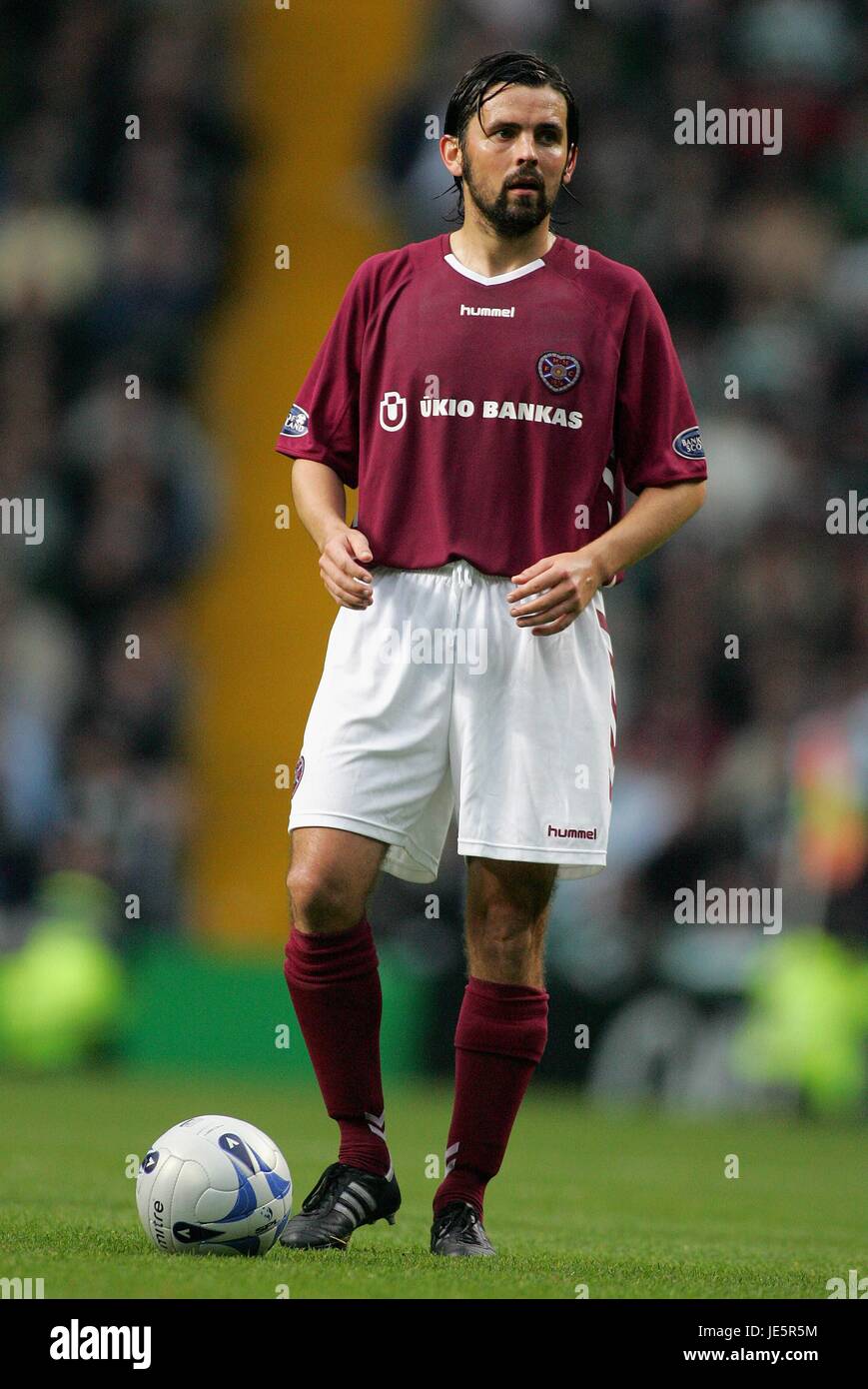 PAUL HARTLEY HEART OF MIDLOTHIAN FC PARK HEAD STADIUM CELTIC PARK ...