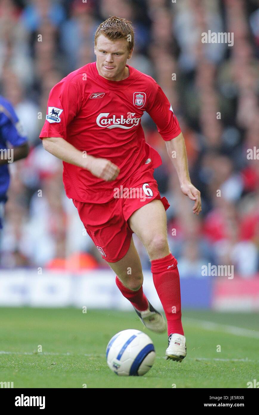 JOHN ARNE RIISE LIVERPOOL FC ANFIELD LIVERPOOL ENGLAND 02 October 2005 ...
