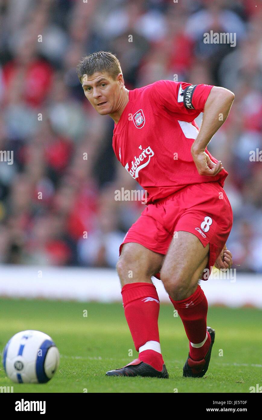 Anfield steven gerrard 2005 hi-res stock photography and images - Alamy