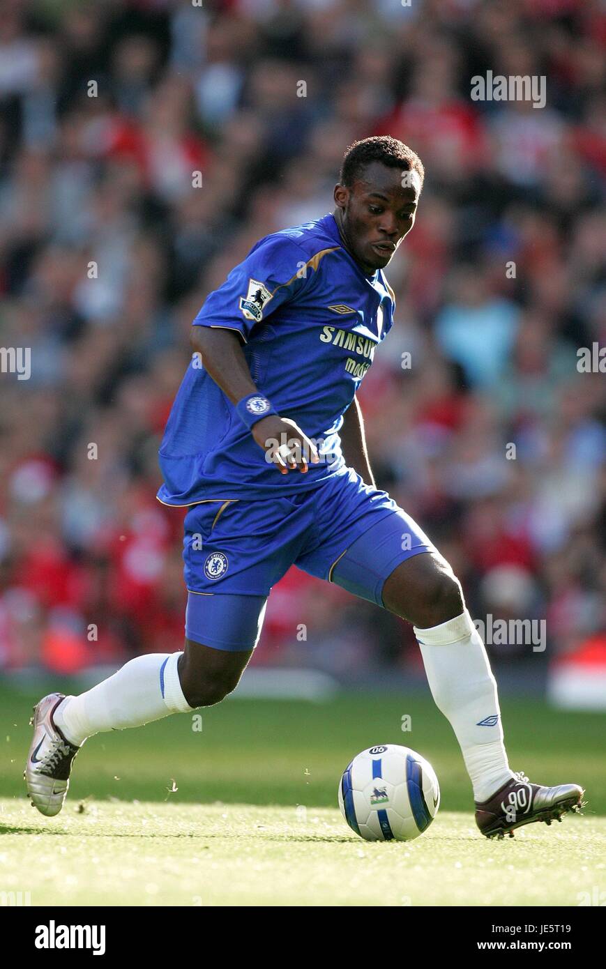 MICHAEL ESSIEN CHELSEA FC ANFIELD LIVERPOOL ENGLAND 02 October 2005 ...