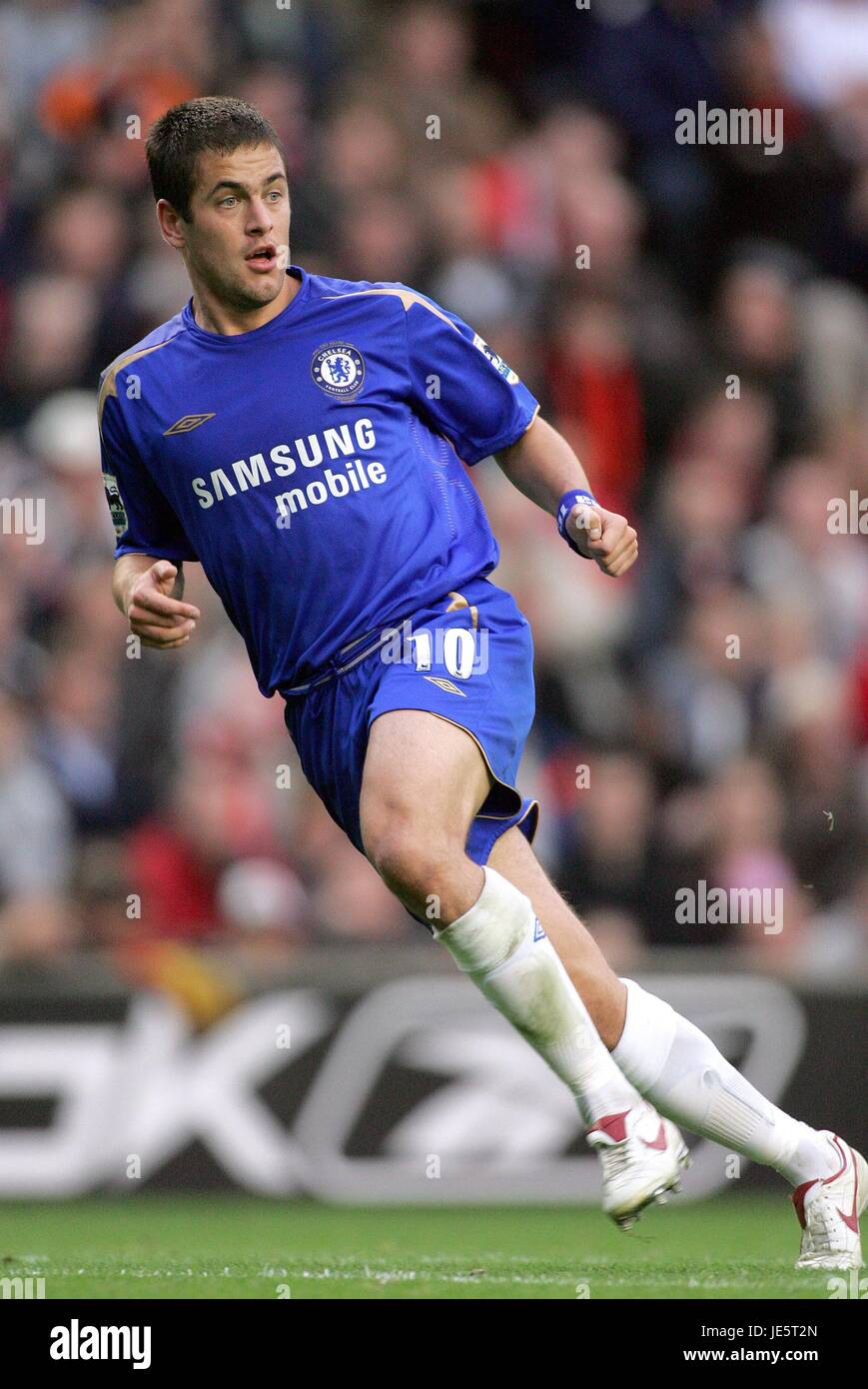 JOE COLE CHELSEA FC ANFIELD LIVERPOOL ENGLAND 02 October 2005 Stock ...