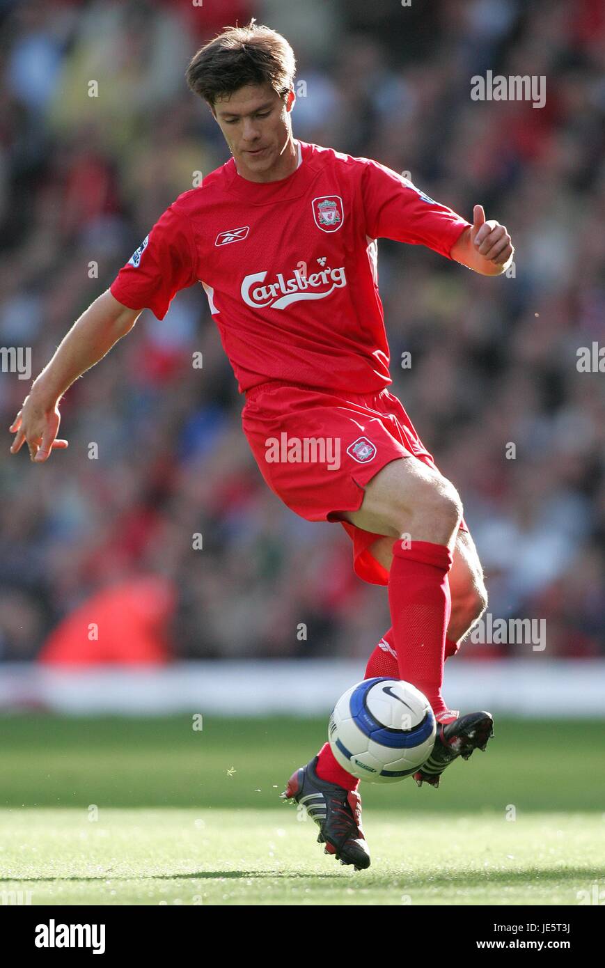 XABI ALONSO LIVERPOOL FC ANFIELD LIVERPOOL ENGLAND 02 October 2005 ...