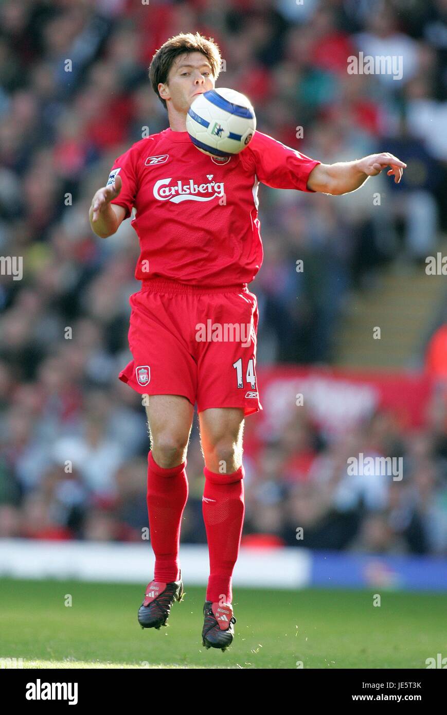 XABI ALONSO LIVERPOOL FC ANFIELD LIVERPOOL ENGLAND 02 October 2005 ...