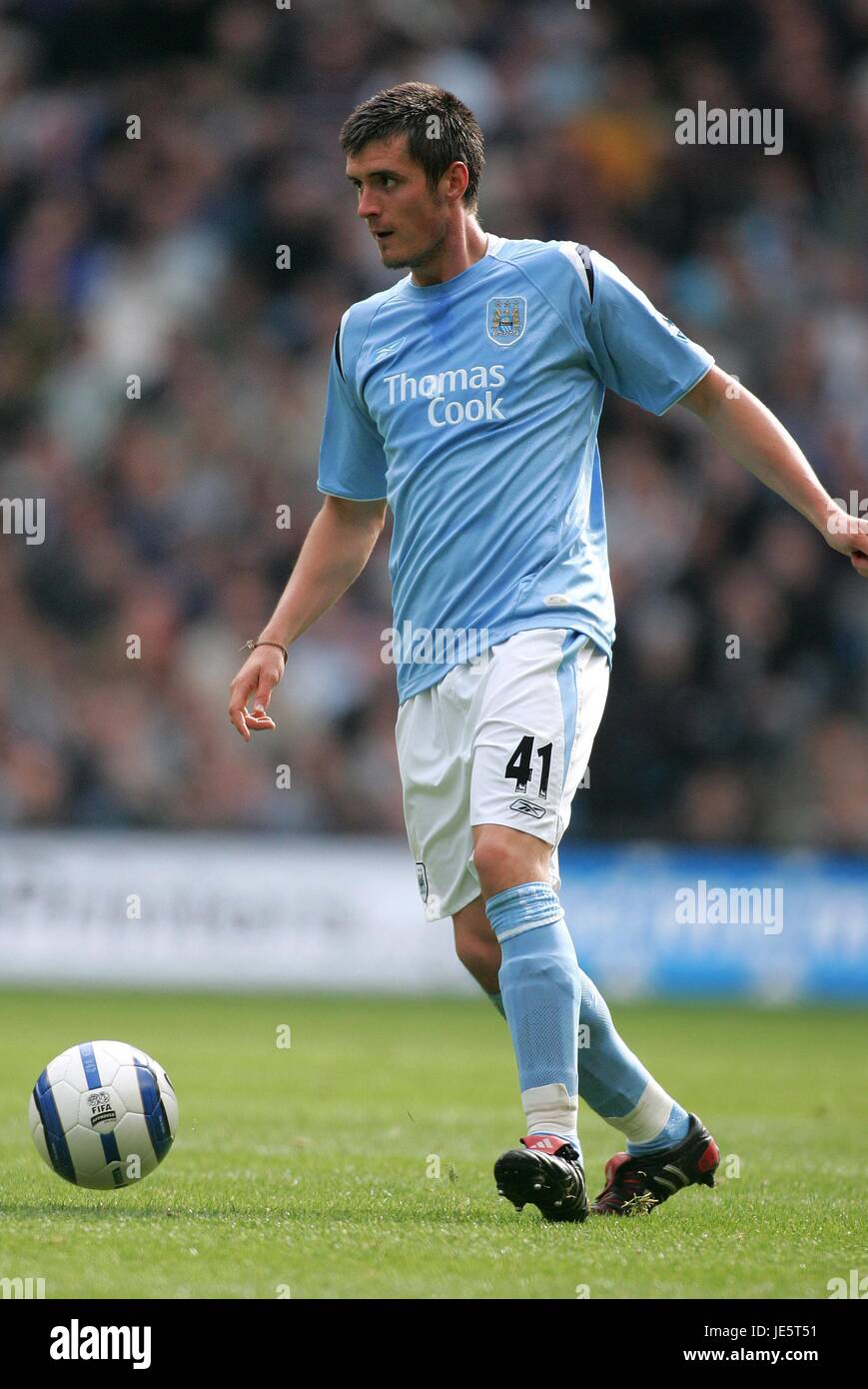 STEPHEN JORDAN MANCHESTER CITY FC CITY OF MANCHESTER STADIUM MANCHESTER ...