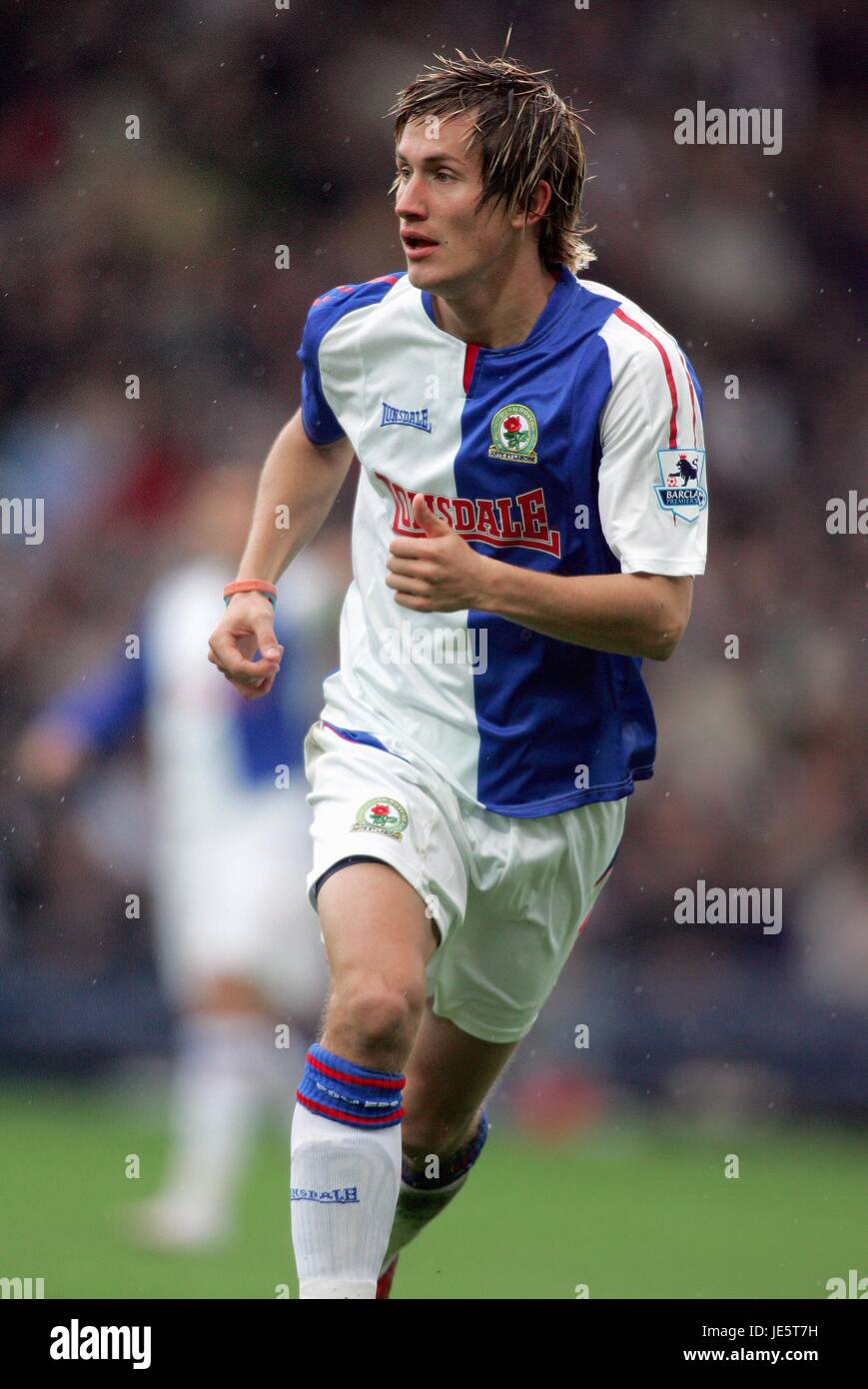 MORTEN GAMST PEDERSEN BLACKBURN ROVERS FC EWOOD PARK BLACKBURN ENGLAND ...