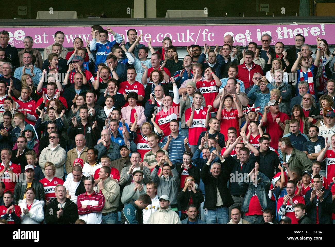 Middlesbrough fans hi-res stock photography and images - Alamy