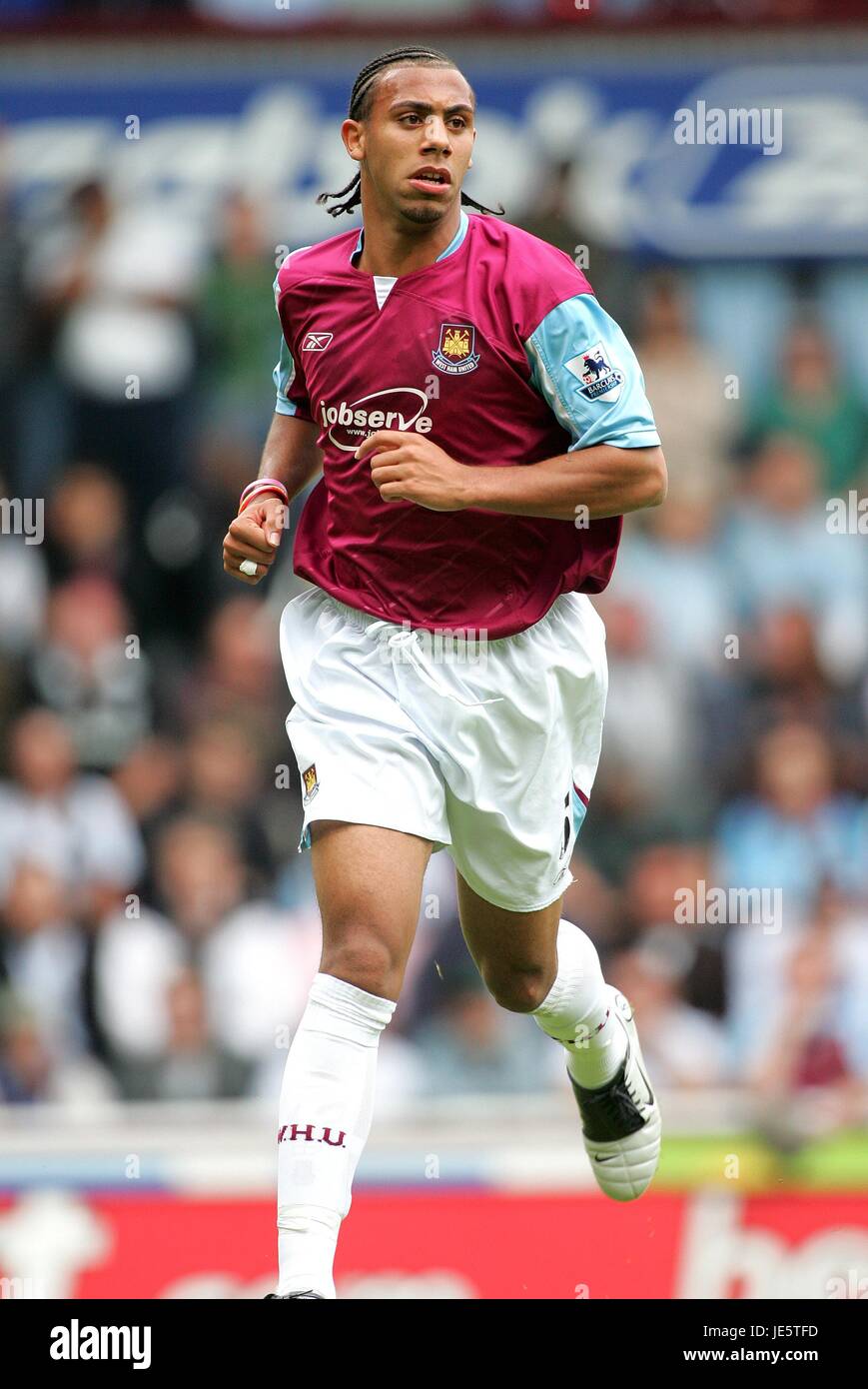 ANTON FERDINAND WEST HAM UNITED FC UPTON PARK WEST HAM LONDON ENGLAND ...