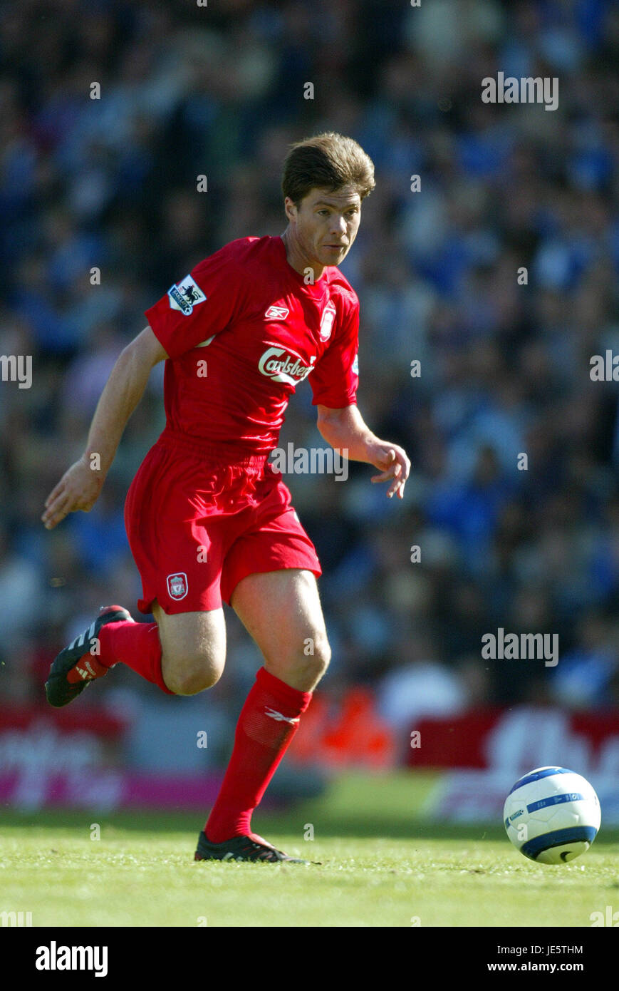 XABI ALONSO LIVERPOOL FC ST ANDREWS BIRMINGHAM ENGLAND 24 September ...