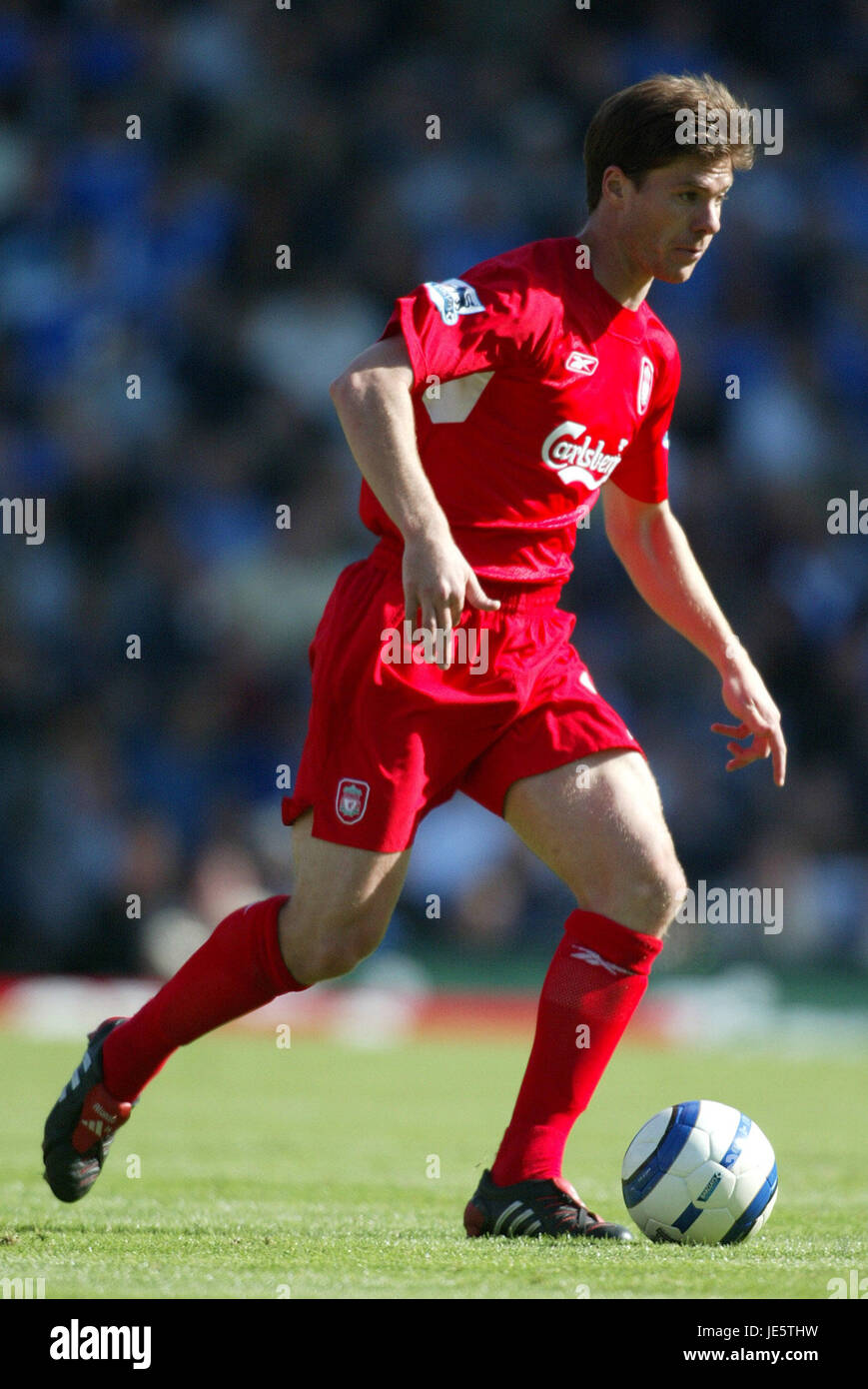 XABI ALONSO LIVERPOOL FC ST ANDREWS BIRMINGHAM ENGLAND 24 September ...