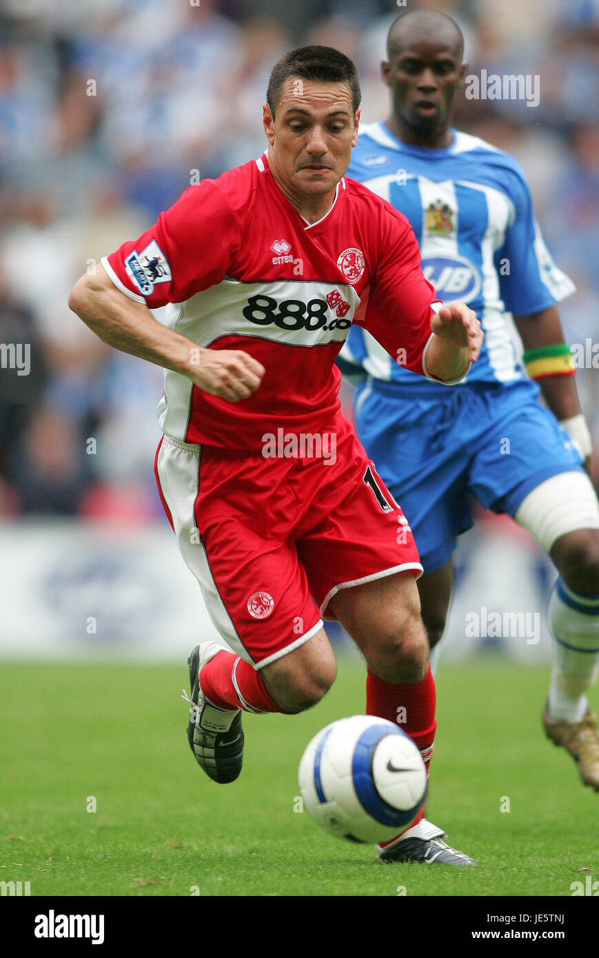 DORIVA MIDDLESBROUGH FC JJB STADIUM WIGAN ENGLAND 18 September 2005 ...