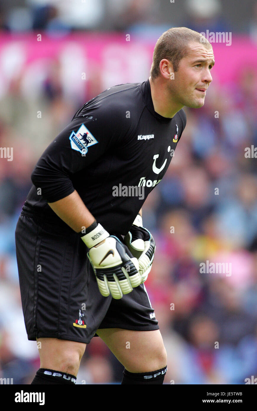 PAUL ROBINSON TOTTENHAM HOTSPUR FC VILLA PARK BIRMINGHAM ENGLAND 17 ...