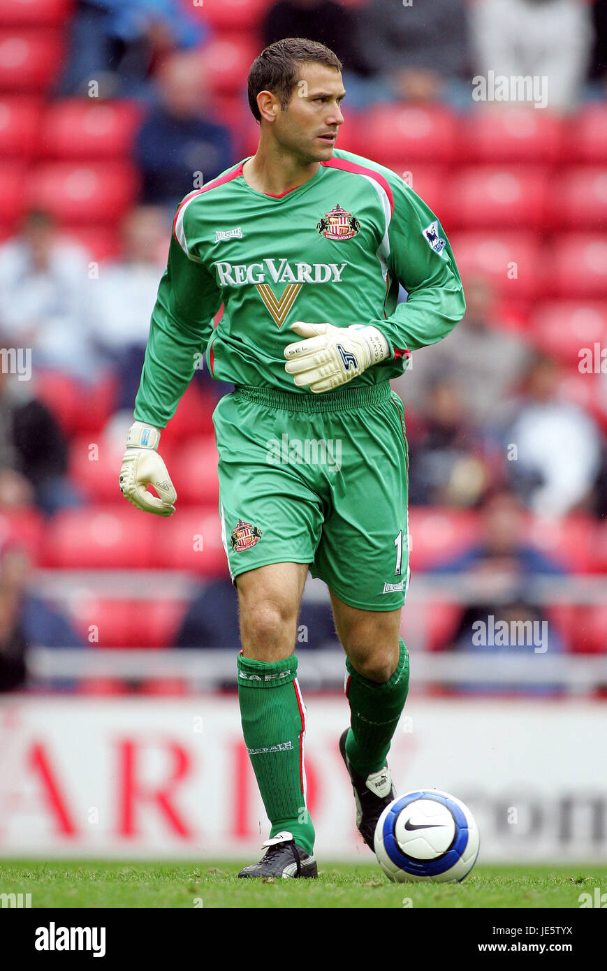 KELVIN DAVIS SUNDERLAND FC STADIUM OF LIGHT SUNDERLAND ENGLAND 17 ...