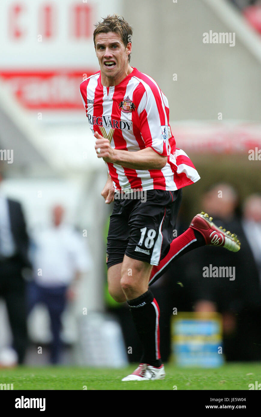 ANDY GRAY SUNDERLAND FC STADIUM OF LIGHT SUNDERLAND ENGLAND 17 ...