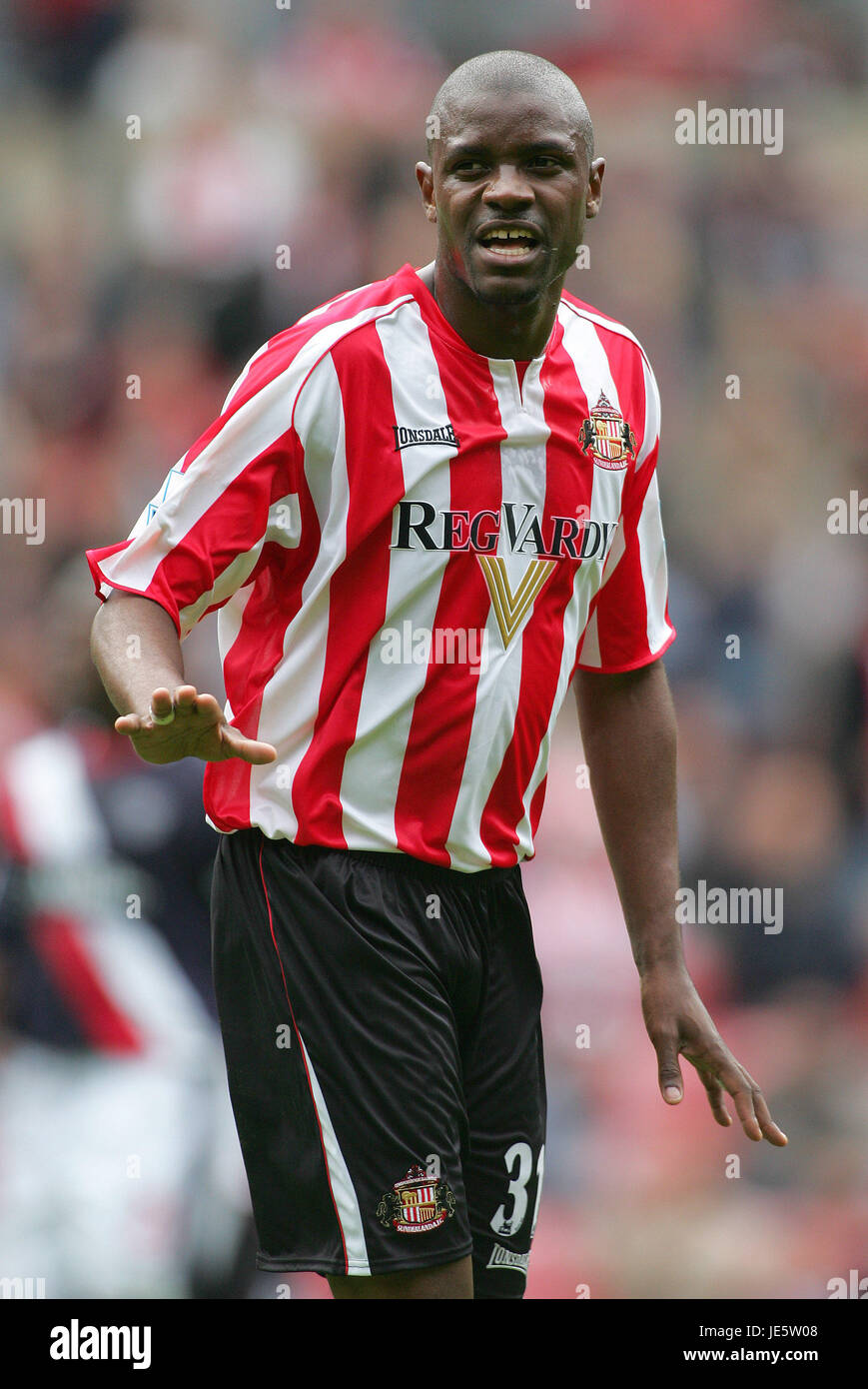 CHRISTIAN BASSILA SUNDERLAND FC STADIUM OF LIGHT SUNDERLAND ENGLAND 17 ...
