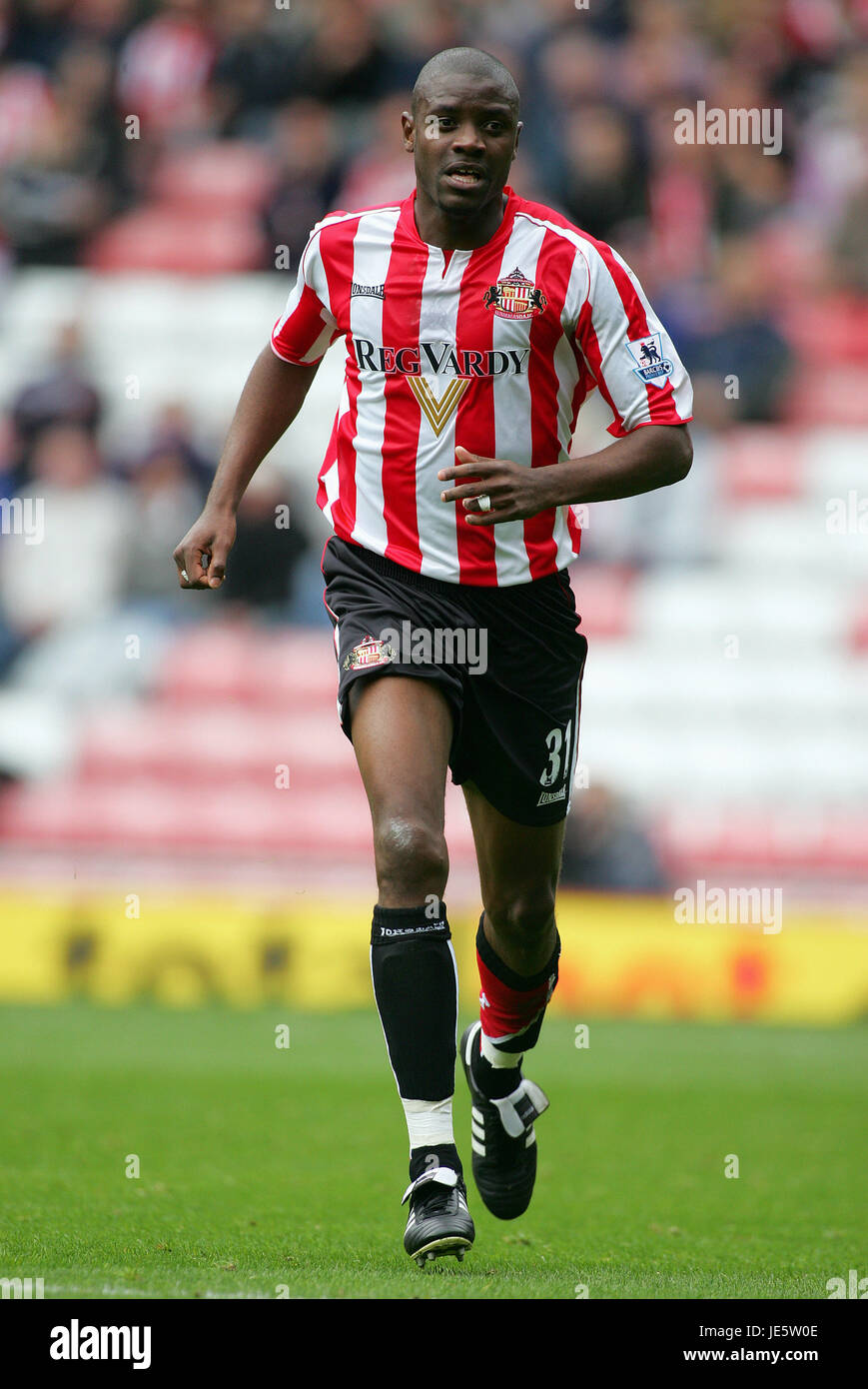 CHRISTIAN BASSILA SUNDERLAND FC STADIUM OF LIGHT SUNDERLAND ENGLAND 17 ...