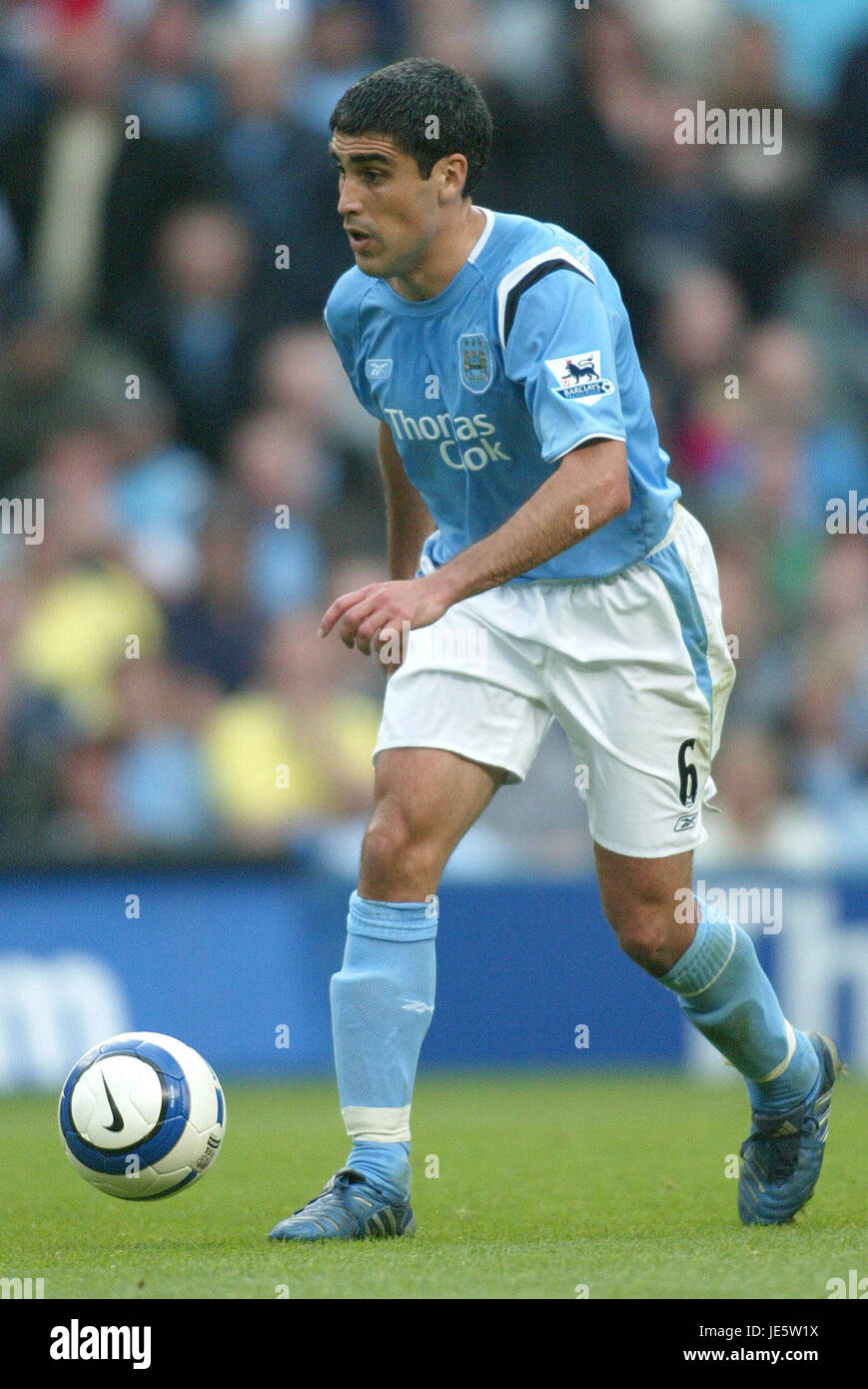 CLAUDIO REYNA MANCHESTER CITY FC CITY OF MANCHESTER STADIUM MANCHESTER ...