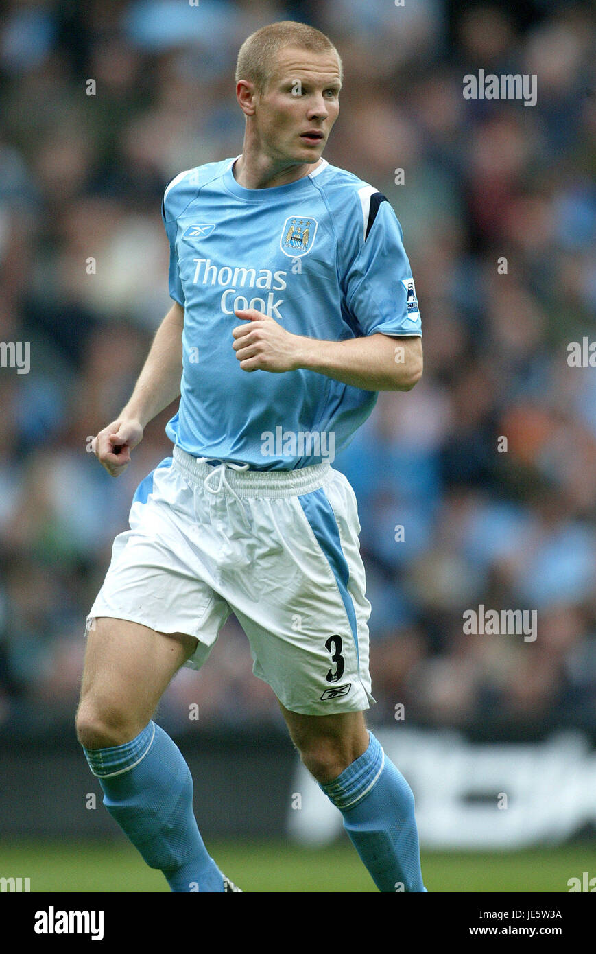 BEN THATCHER MANCHESTER CITY FC CITY OF MANCHESTER STADIUM MANCHESTER ...