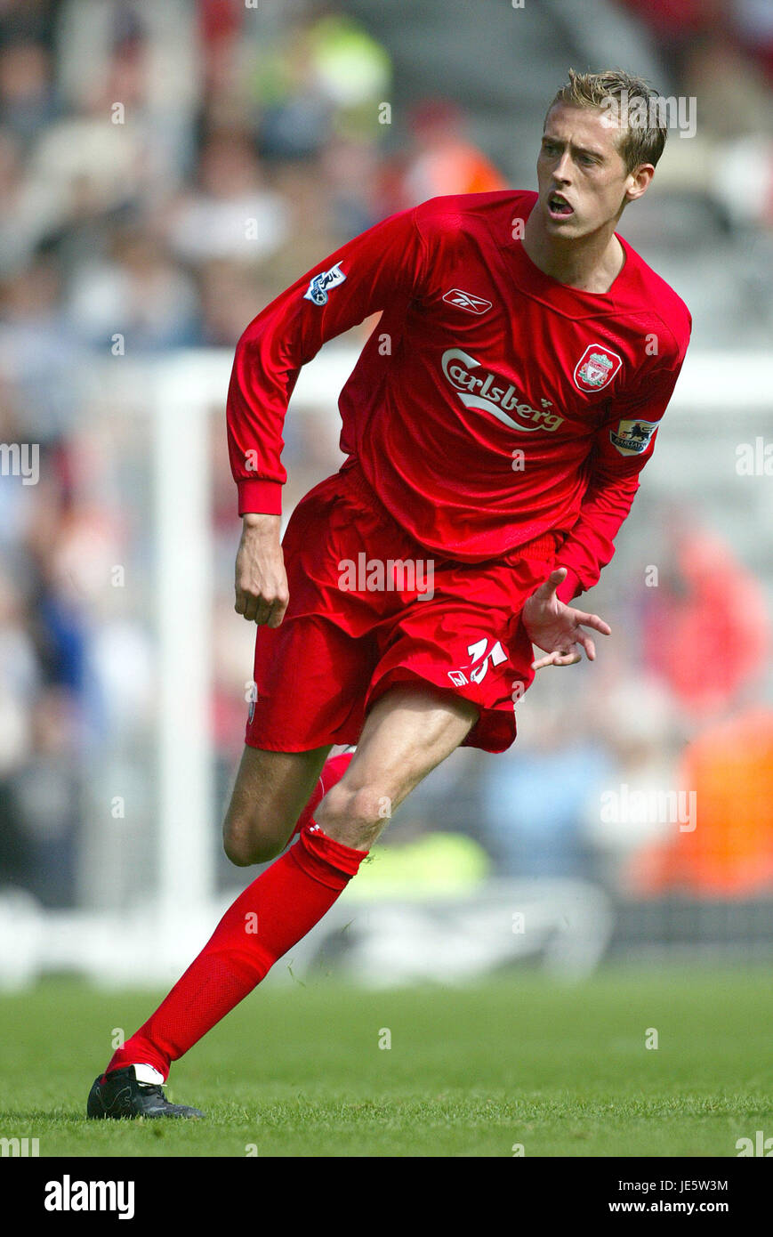 PETER CROUCH LIVERPOOL FC ANFIELD LIVERPOOL ENGLAND 18 September 2005 ...