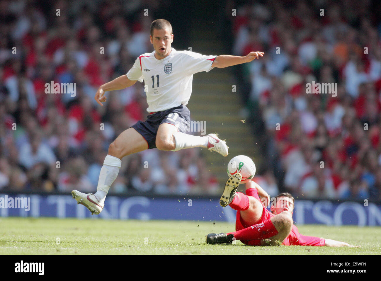 JOE COLE & RICHARD DUFFY WALES V ENGLAND THE MILLENNIUM STADIUM CARDIFF ...