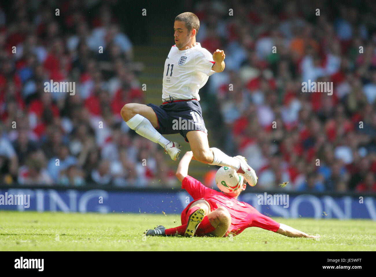 JOE COLE & RICHARD DUFFY WALES V ENGLAND THE MILLENNIUM STADIUM CARDIFF ...