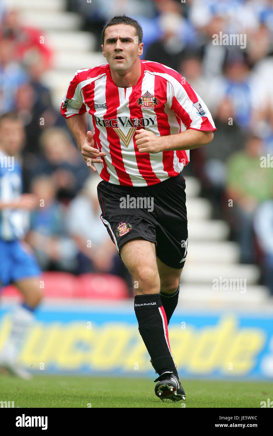 TOMMY MILLER SUNDERLAND FC JJB STADIUM WIGAN 27 August 2005 Stock Photo ...