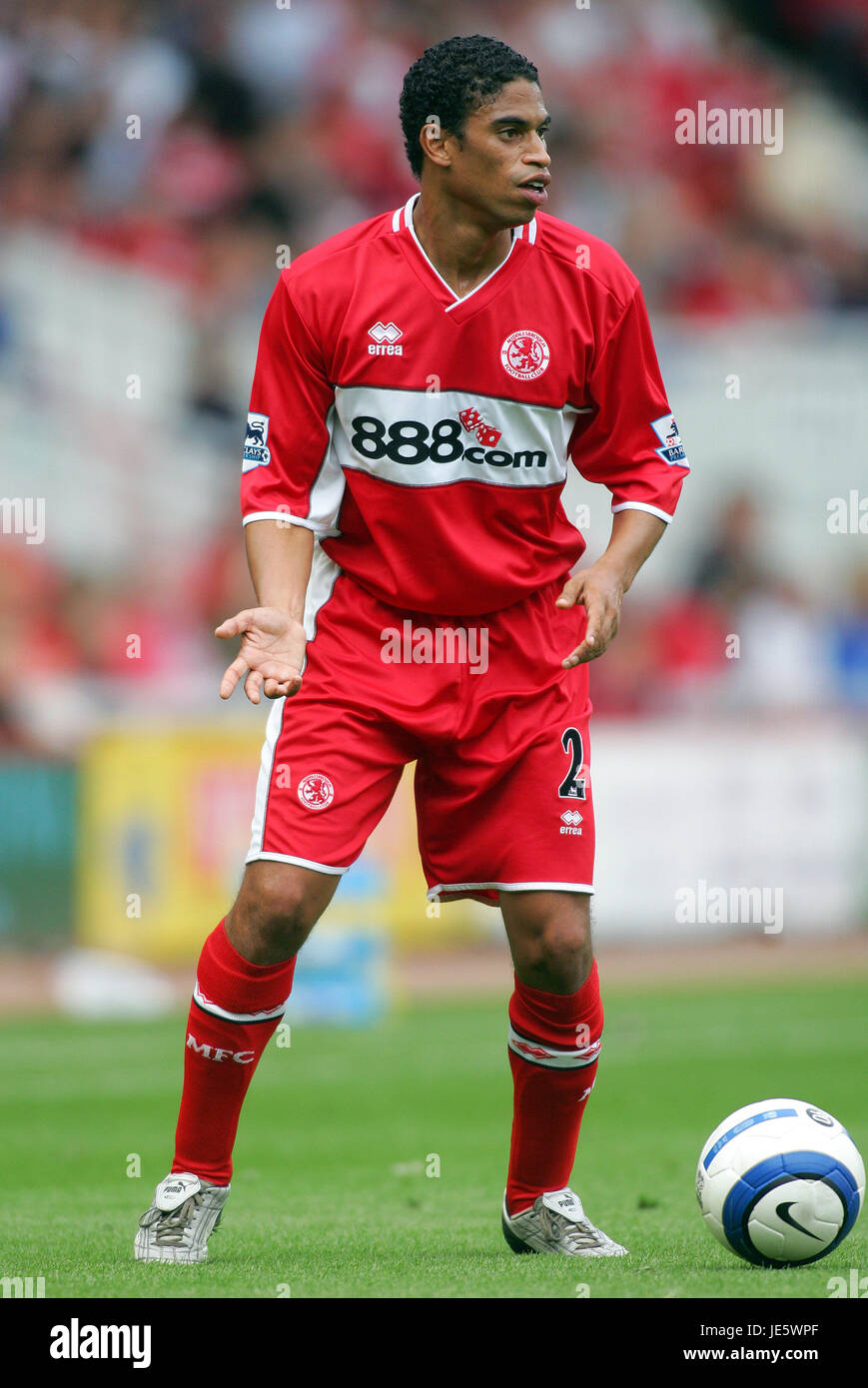 MICHAEL REIZIGER MIDDLESBROUGH FC THE RIVERSIDE STADIUM MIDDLESBROUGH ...